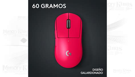 Mouse Gaming Logitech G Pro X Superlight Wireles Memory Kings Lo