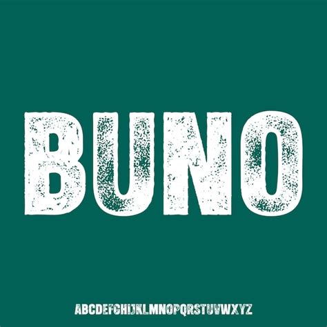 Premium Vector Bold Display Font Vector Set