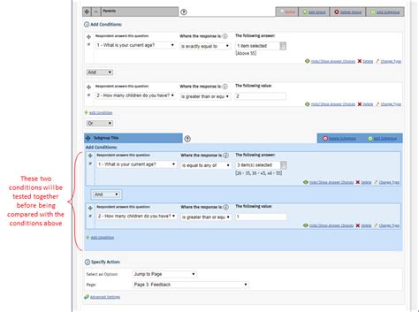 Add Page Logic To Your Survey Surveymethods Knowledge Base