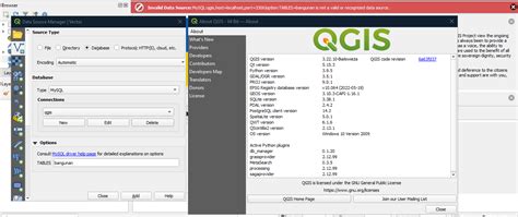 Can T Add Layer Vector Layer From Database Mysql Issue 49951