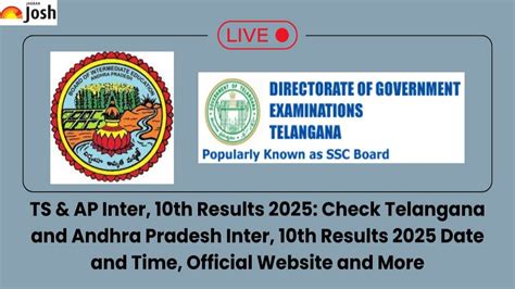 Live TS AP Inter 10th Results 2025 Check Telangana And Andhra Pradesh Expected Result Date