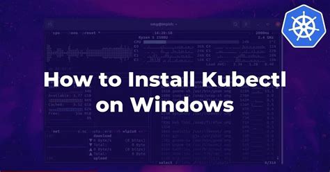 how to install kubectl on windows