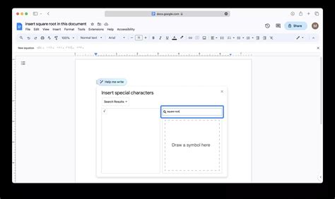 4 Ways To Insert Square Roots In Google Docs WebTipsTech