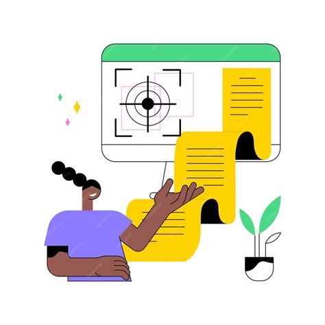 Premium Vector Vision And Scope Document Abstract Concept Vector Illustration