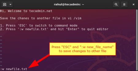 How To Save And Quit In Vim TecAdmin