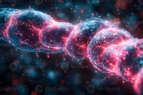 Abstract Neural Network Concept With Glowing Connections For Futuristic Design 55198328 Stock