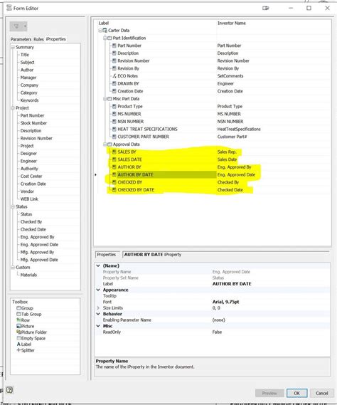 Having A Date Issue With Custom Ilogic Form Autodesk Community