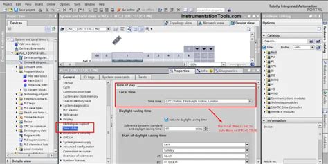 System And Local Time In PLC