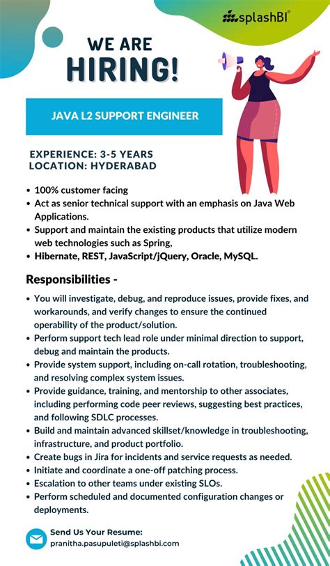 Java Javabackenddeveloper Spring Hibernate Sql J2ee Javascript