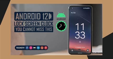 Android 12 Lock Screen Clock You Cannot Miss This Techstv Medium