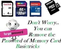 How To Unlock Sd Card Password SUBJECTS