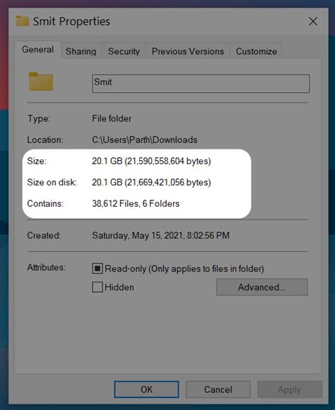 Top Ways To Show Folder Size In Windows