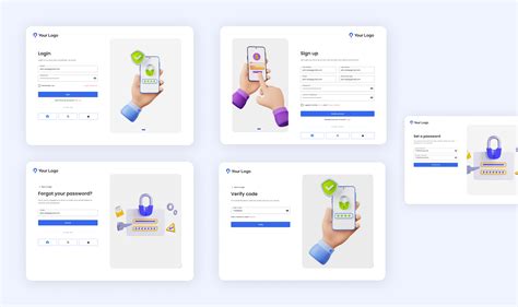 Login And Register Web Ui Kit Freebie Figma