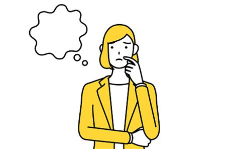 양복을 입은 사업가가 얼굴을 긁으면서 생각하는 간단한 선 그리기 그림 Shinnyushain에 대한 스톡 벡터 아트 및 기타 이미지 Shinnyushain 문제 신규