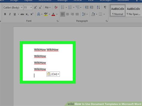 Ways To Use Document Templates In Microsoft Word WikiHow