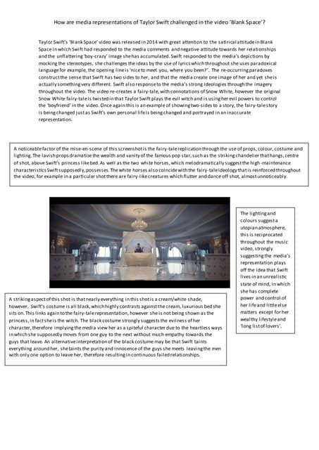 Taylor Swift Analysis 1 Pdf