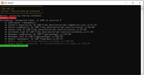 服务端报错 Oddba社区