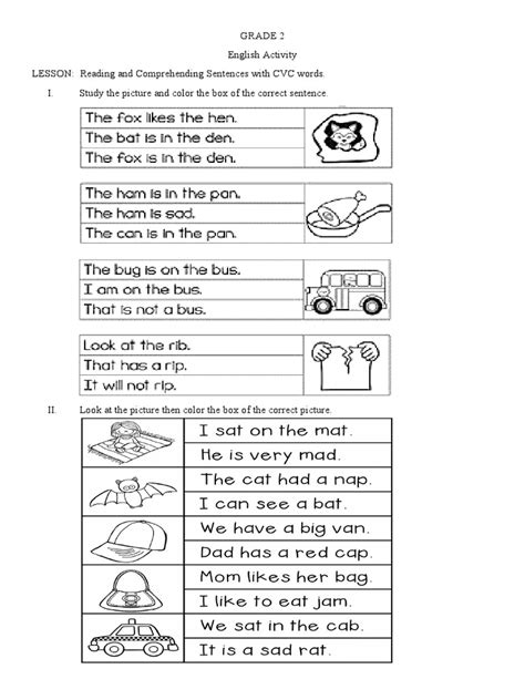 Grade 2 Activity Pdf