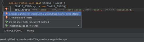 Jdbc Insertin Stringdate And Duration Values To Table Stack Overflow