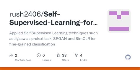 Github Rush2406self Supervised Learning For Fine Grained Image Classification Applied Self