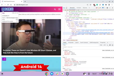 How To Inspect An Element On A Chromebook