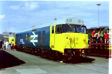 35mm Railway Colour Negative Class 50 035 In Doncaster Works £195