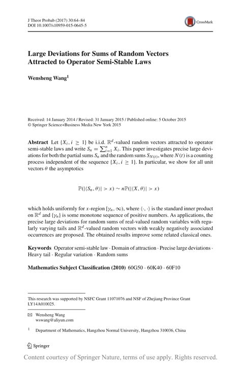 Large Deviations For Sums Of Random Vectors Attracted To Operator Semi