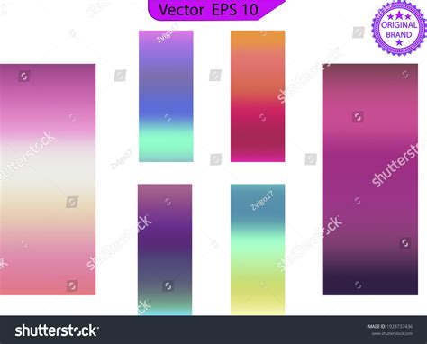 Soft Color Background Soft Color Gradients Stock Vector Royalty Free