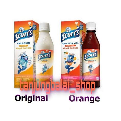 Jual Scotts Malaysia Emulsion 400ml Orange Dan Original Shopee Indonesia