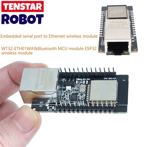 Wt32 Eth01 Embedded Serial Port Networking Bluetooth Compatible