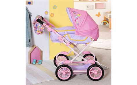 Коляска для кукол Baby Born Делюкс S2, складная с сумкой (828649 ...