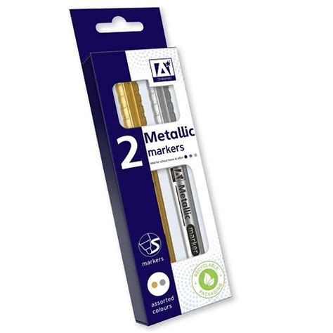 Pack Of 2 Metallic Markers Tal Lira