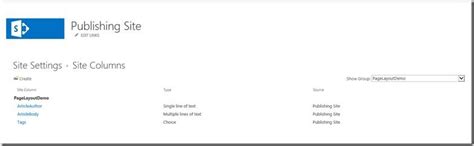 How To Create A Page Layout PageLayout With ContentType In SharePoint SharePoint Pals