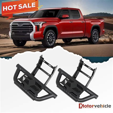 2x Side Steps For 2022 2025 Toyota Tundra Double Cab Crewmax Cab Running Boards Parts For Sale