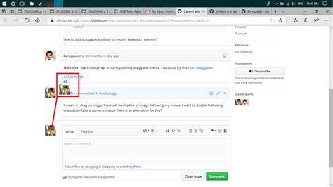 Cannot Add Dragablefalse Attribute To Thumbnail Element · Issue 2897 · React Bootstrapreact