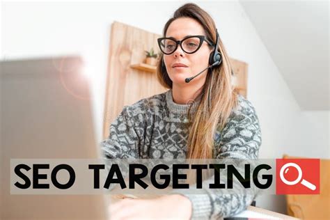 Inspiration Showing Sign Seo Targeting Concept Meaning Specific
