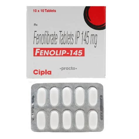 145mg Fenolip Tablet At ₹ 240box फेनोफिब्रेट टैबलेट In Nagpur Id