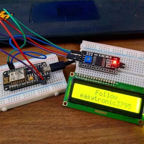 Nodemcu Lcd Tutorial With I2c Protocol Nodemcu Basic Tutorial