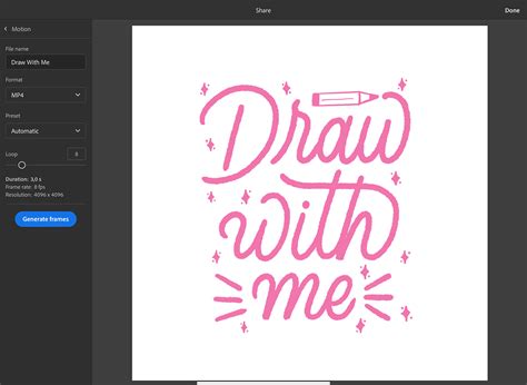 How To Make An Easy Lettering Animation In Adobe Fresco