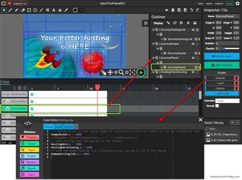 Wickeditor Tutorial Clickable Animated Elements