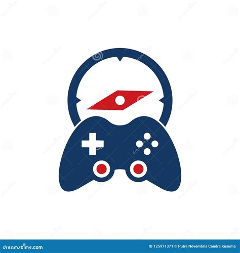 Compass Game Logo Icon Design Stock Vector Illustration Of Compass
