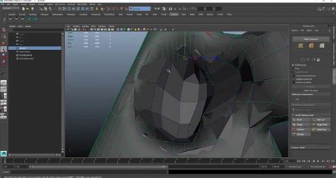 Retopologizing Workflow In Maya With Quad Draw 6