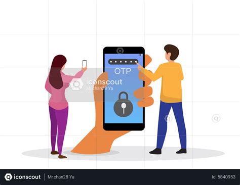 otp authentication illustration free download business illustrations