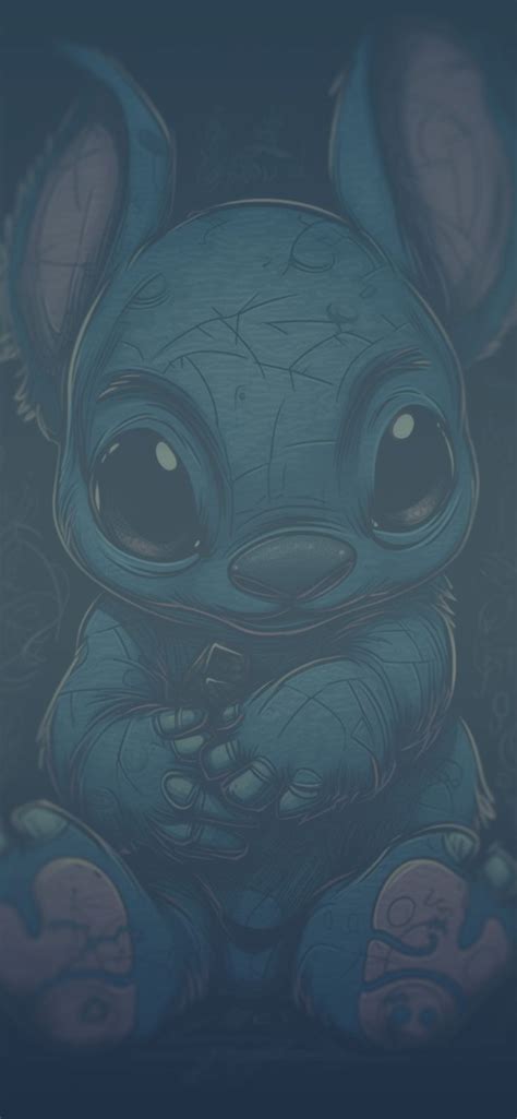 Stitch Dark Aesthetic Wallpapers Evil Stitch Wallpaper Spooky Stitch