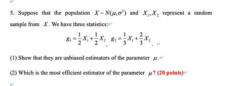solved 5 suppose that the population x∼n μ σ2 and x1 x2