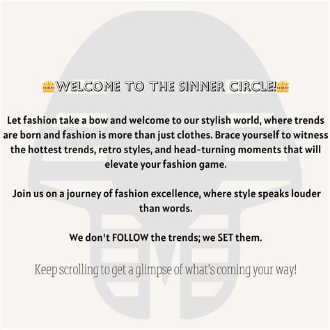 Sinner Circle Thesinnercircle • Instagram Photos And Videos