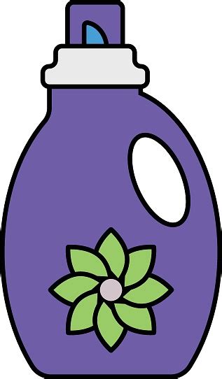 연마재 액체 병 벡터 색상 디자인 하우스키핑 기호 사무실 관리인 기호 포터 또는 클렌저 장비 스톡 일러스트레이션 세정제 또는 탈지제 개념 빨래에 대한 스톡 벡터 아트 및