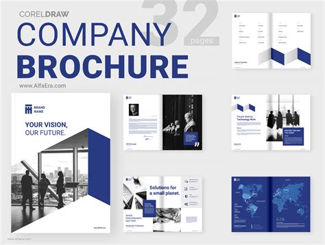 Brochure Template Coreldraw Alfaera Coreldraw Graphic Design Templates