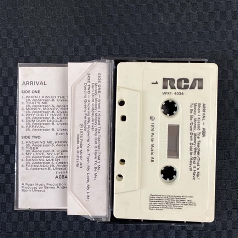 Abba Arrival Cassette Tape 1976s