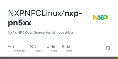 GitHub NXPNFCLinux Nxp Pn Xx NXP S NFC Open Source Kernel Mode Driver